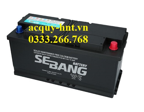 Ắc quy SeBang SMF Din 56220 (12V-62AH) nhập khẩu Hàn Quốc